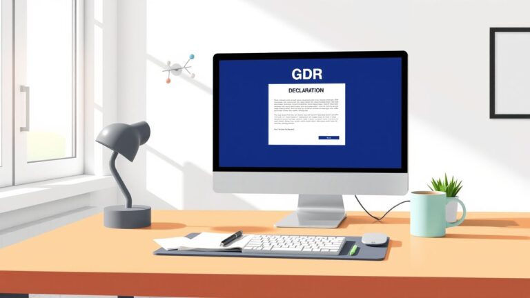 Hoe een Declaratie GDPR Correct in te Vullen - mijndeclaratie.nl
